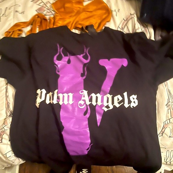 VLONE | Shirts | Vlone Palm Angels Tee | Poshmark